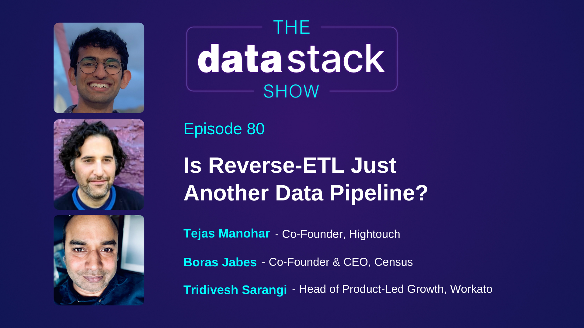 Is Reverse ETL Just Another Data Pipeline? | The Data Stack Show